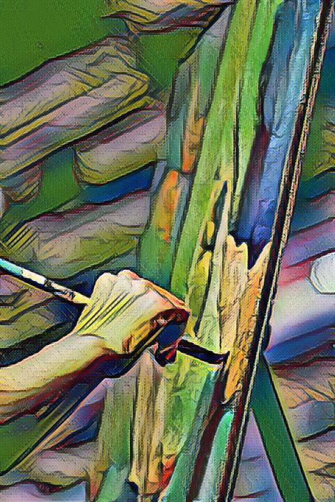 The Painter – letters and words